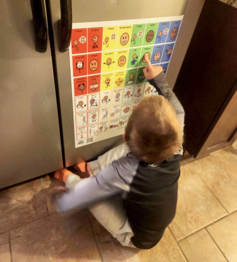 How To Help Navigate Emotions: Emotional Balance Communication Boards